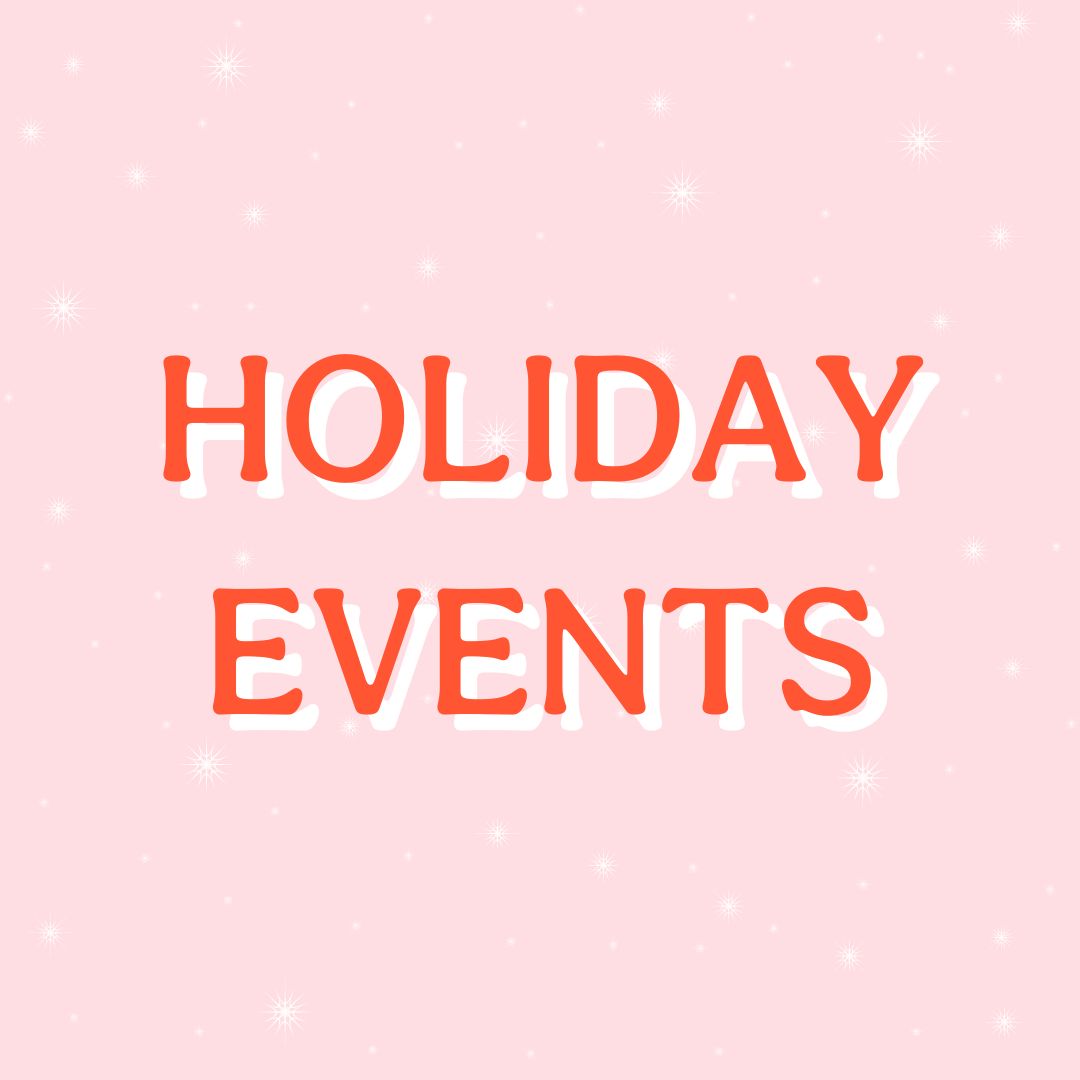 In Person Events for November & December – Paloma Danger